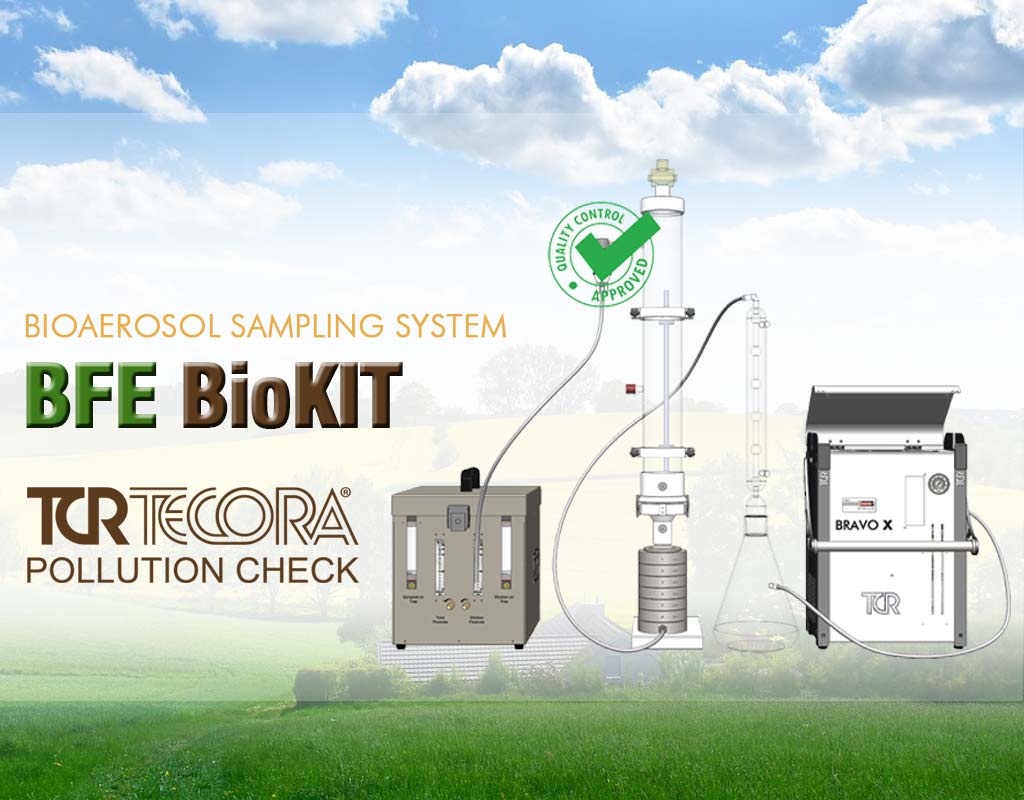 BFE VFE Bio Kit Bioaerosol Sampling System | TCR Tecora